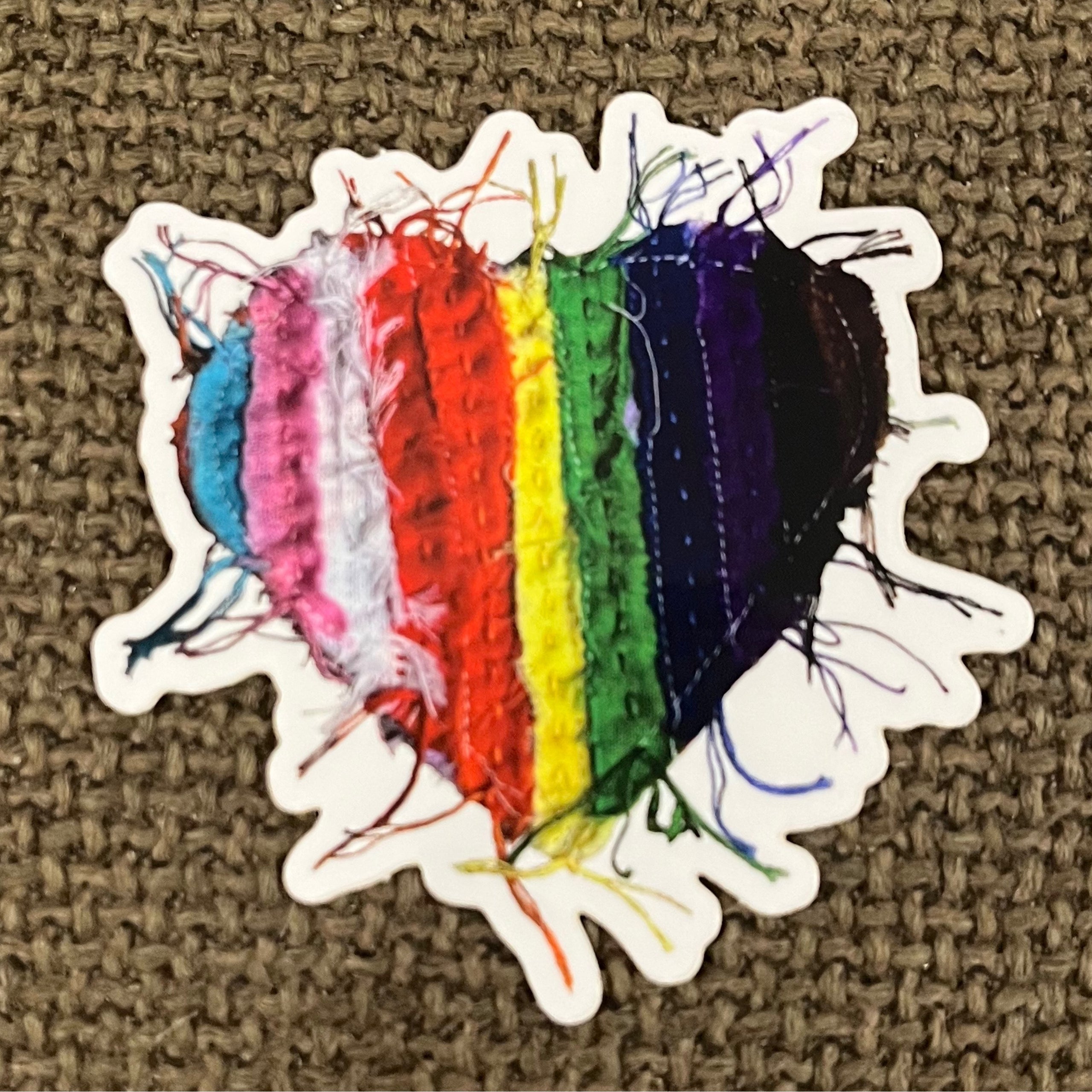 Progress Heart Sticker | Switchgrass