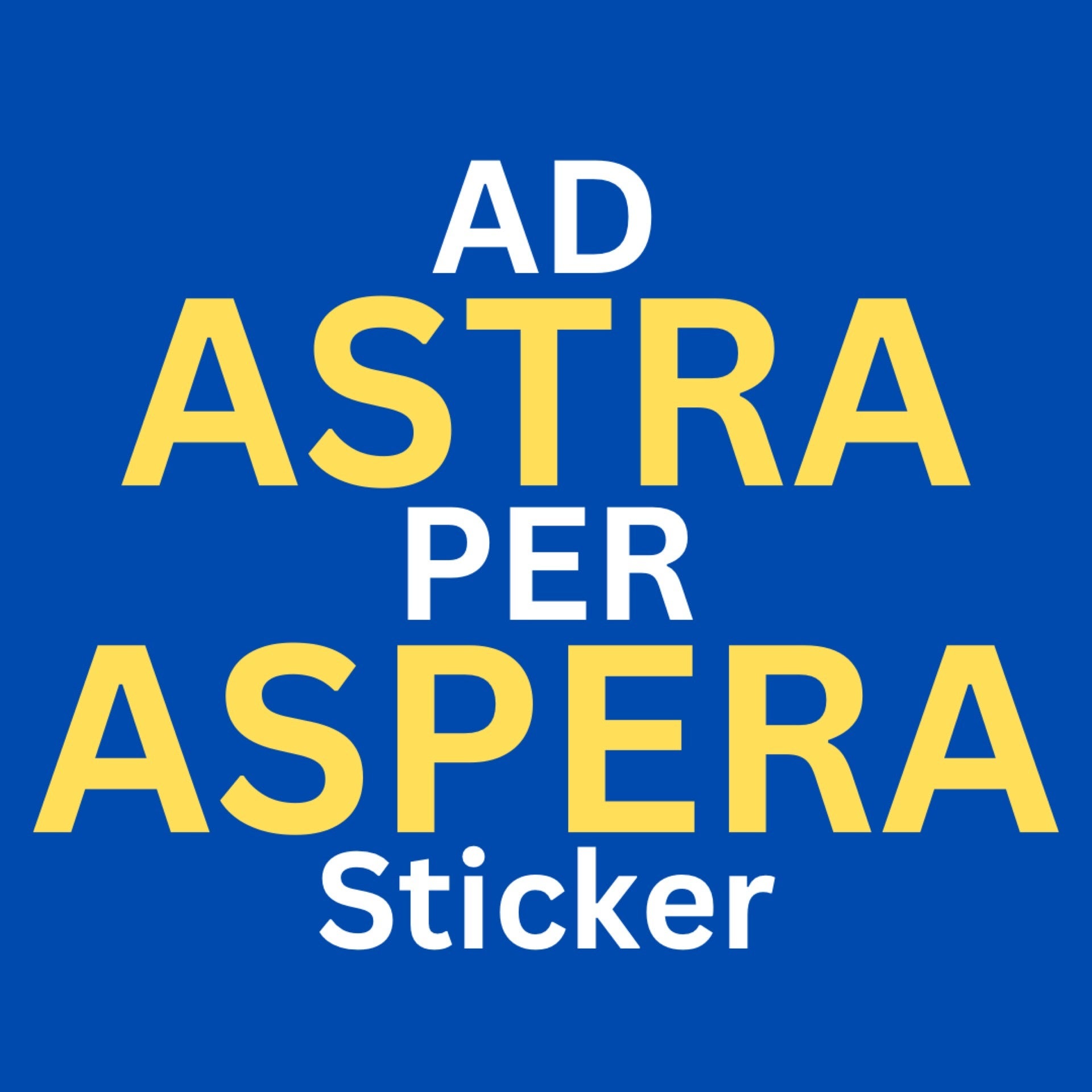 Ad Astra Stickers | Switchgrass